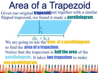 Area of trapezium | PPTX