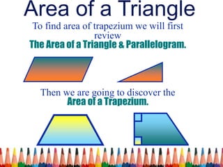 Area of trapezium | PPTX