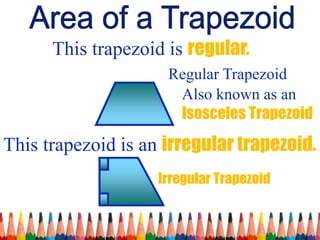 Area of trapezium | PPTX