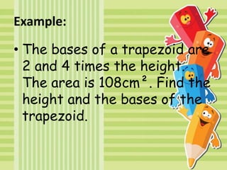 Area of a Trapezoid | PPTX