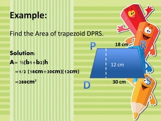 Area of a Trapezoid | PPT