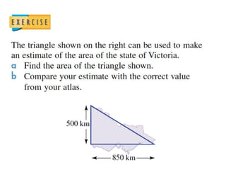 Area of triangle | PPTX