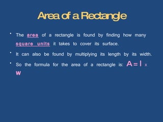 Area & Perimeter | PPT