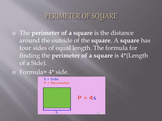 Area & perimeter | PPTX