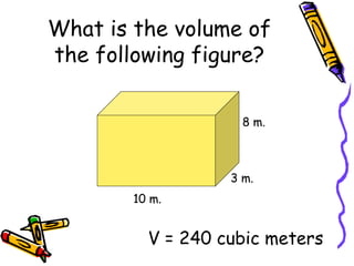 Area Perimeter and Volume of simple shapes | PPT