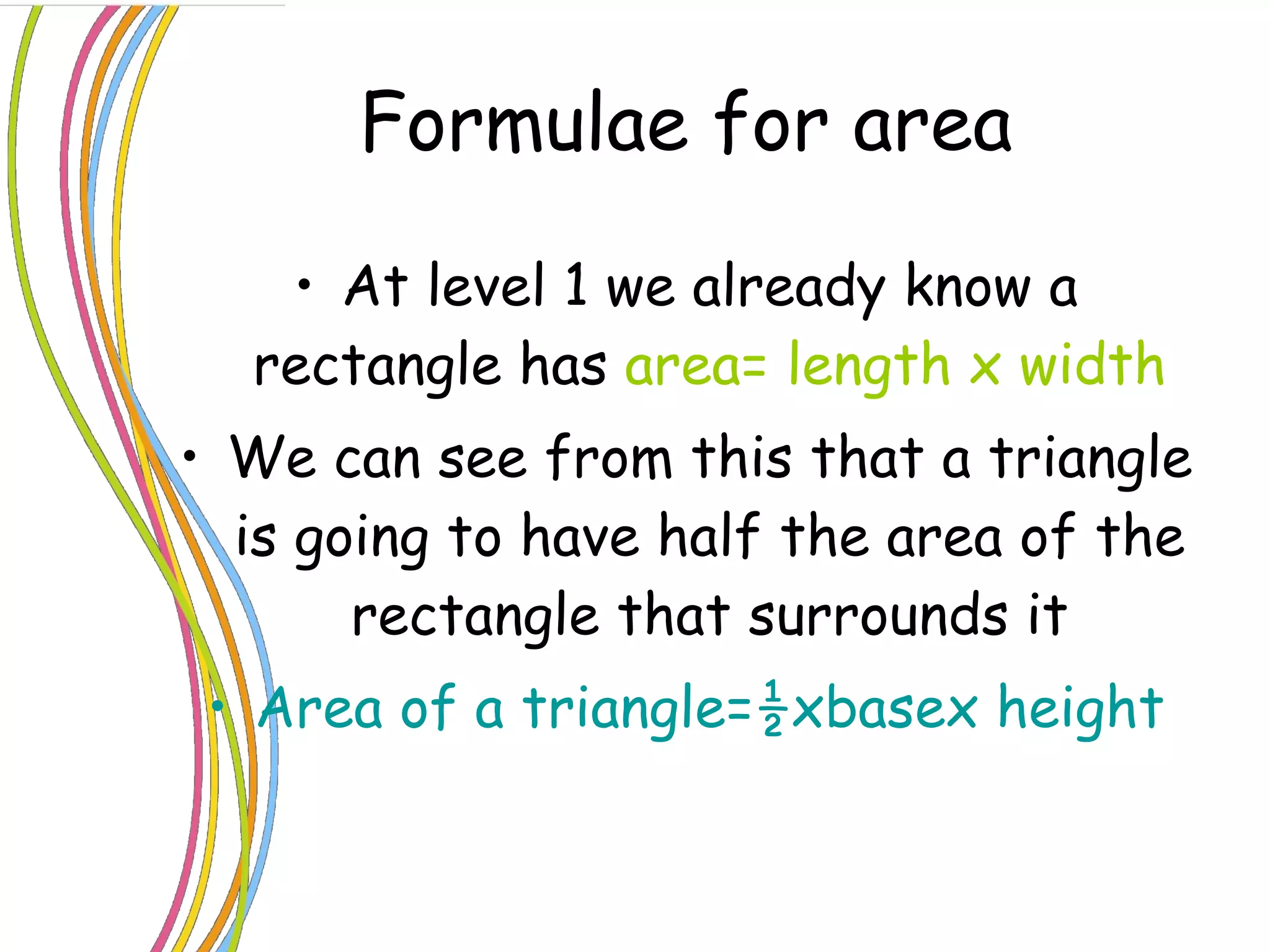 Area powerpoint | PPT