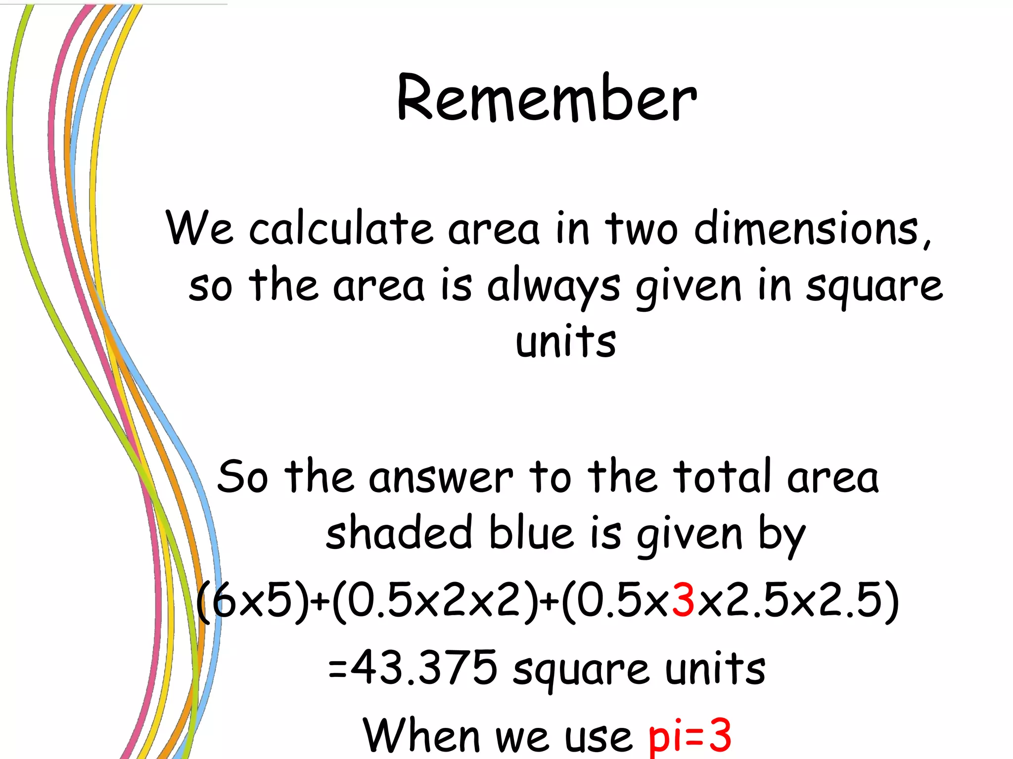 Area powerpoint | PPT