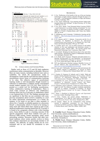 A Reappraisal Of Online Mathematics Teaching Using LaTeX | PDF ...