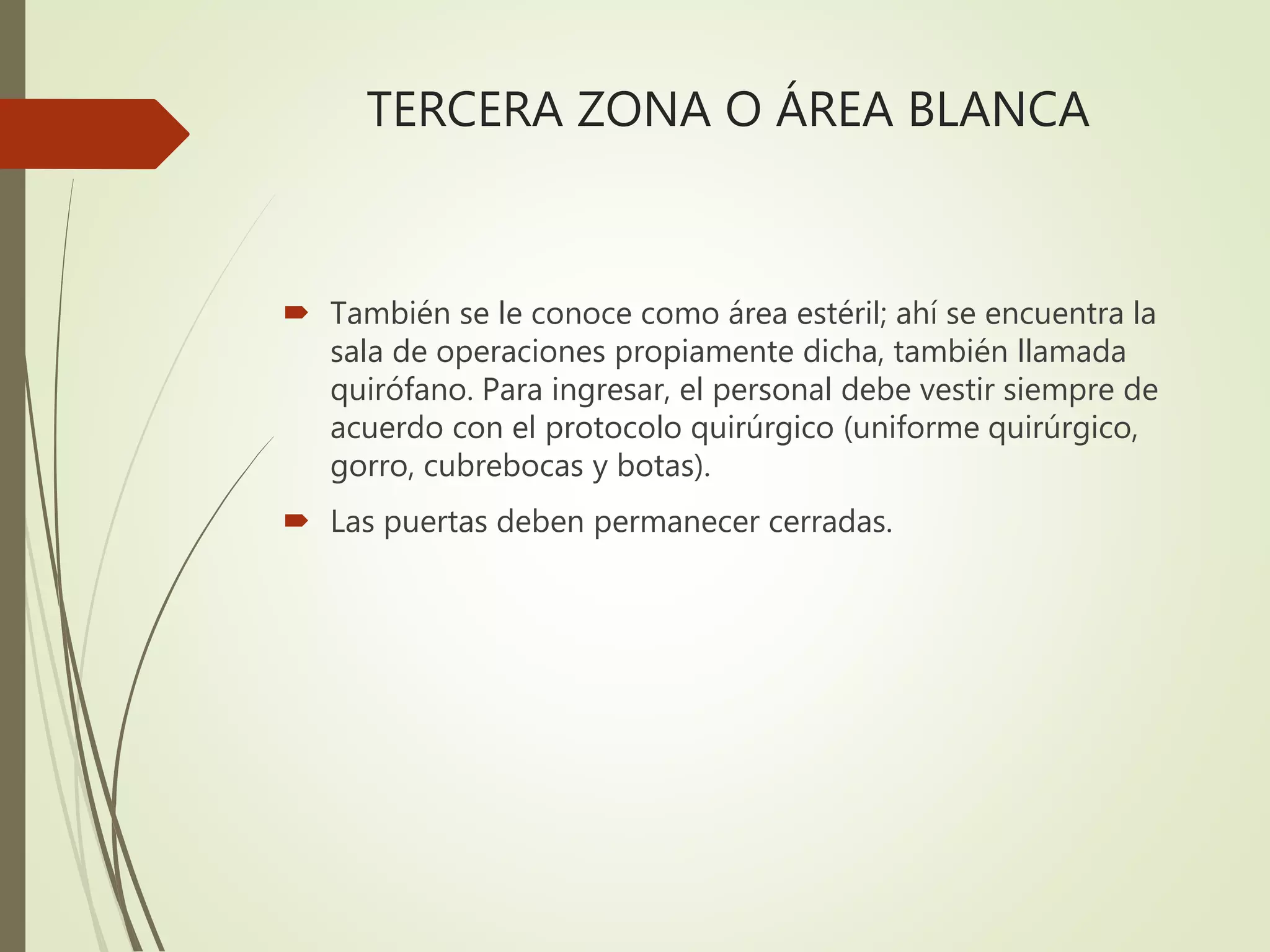 Area quirurgica | PPTX