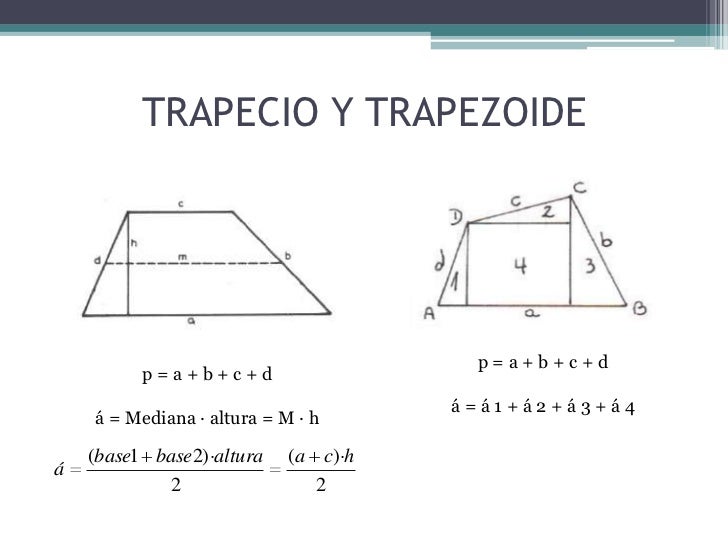 Los Lados Laterales Y La Base Mayor De Un Trapecio Rectangulo Miden 45 ...