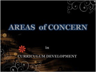 Areas and concern | PPTX