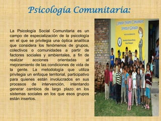 Areas de aplicacion de la psicologia | PPTX