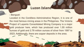 areas have gold and minerals mining in the philippines.pptx