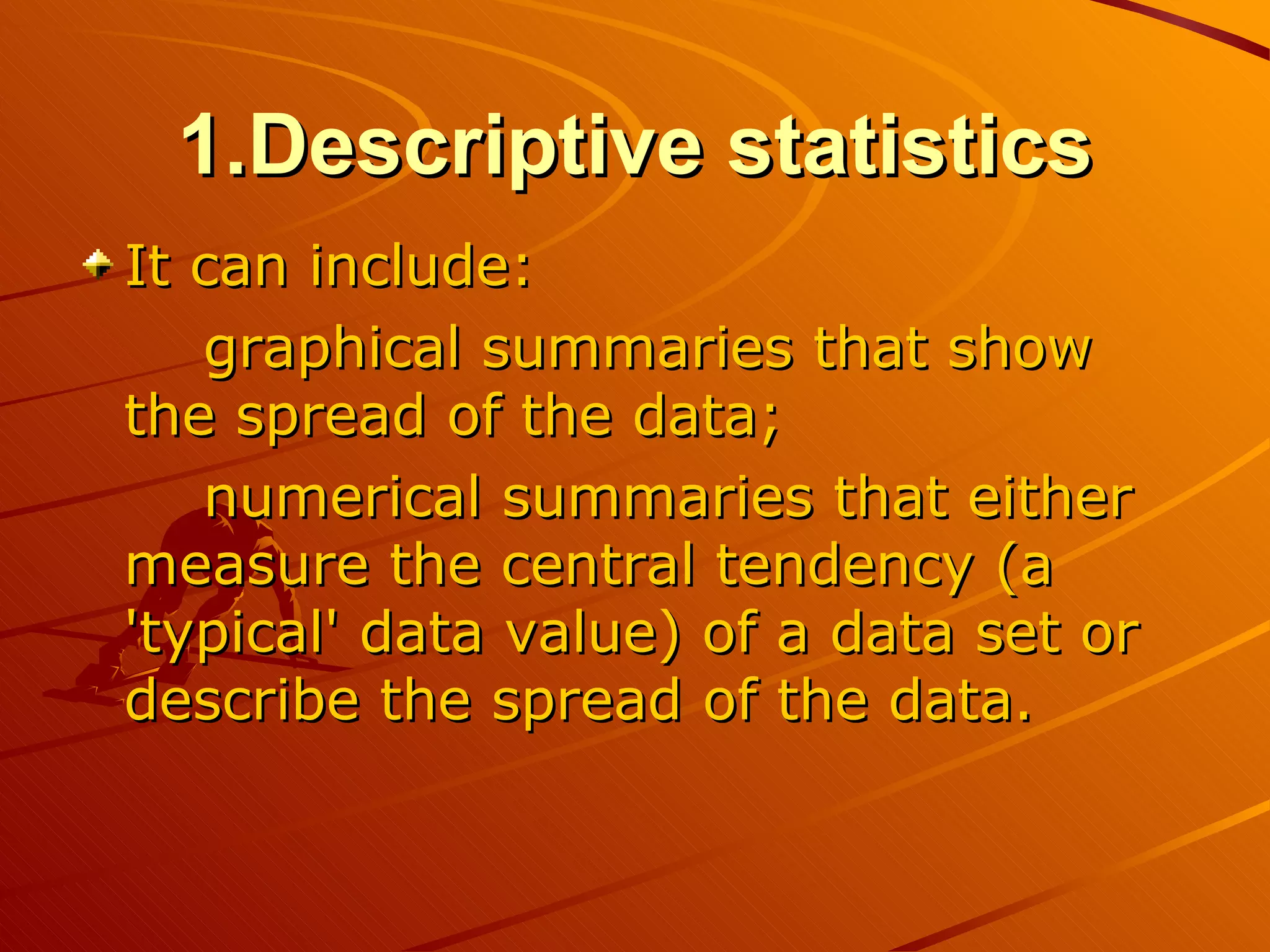 Areas In Statistics | PPT