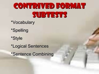 Areas of Assessment | PPT
