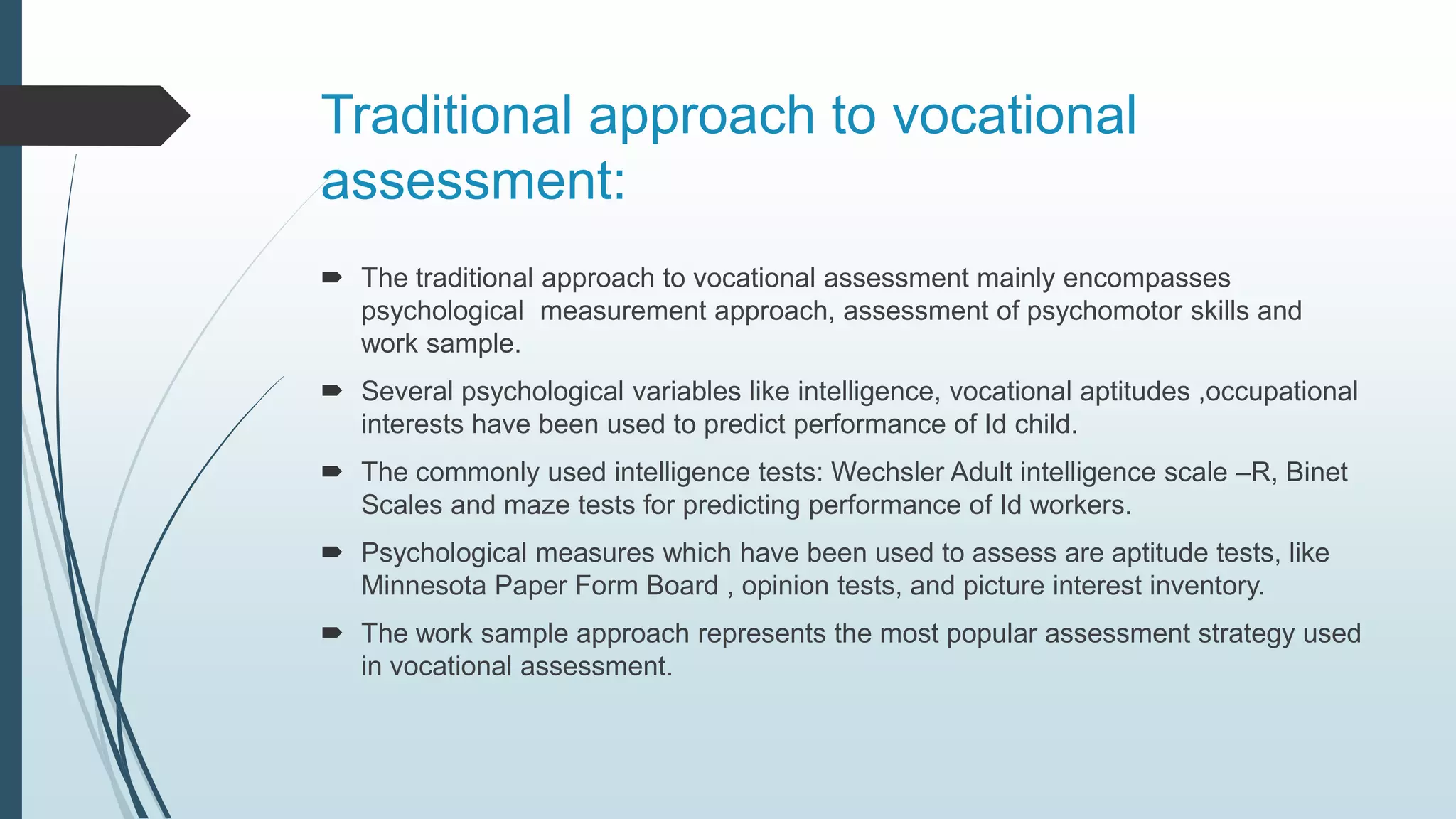 Areas of assessment_for_intelletual_disability | PPTX