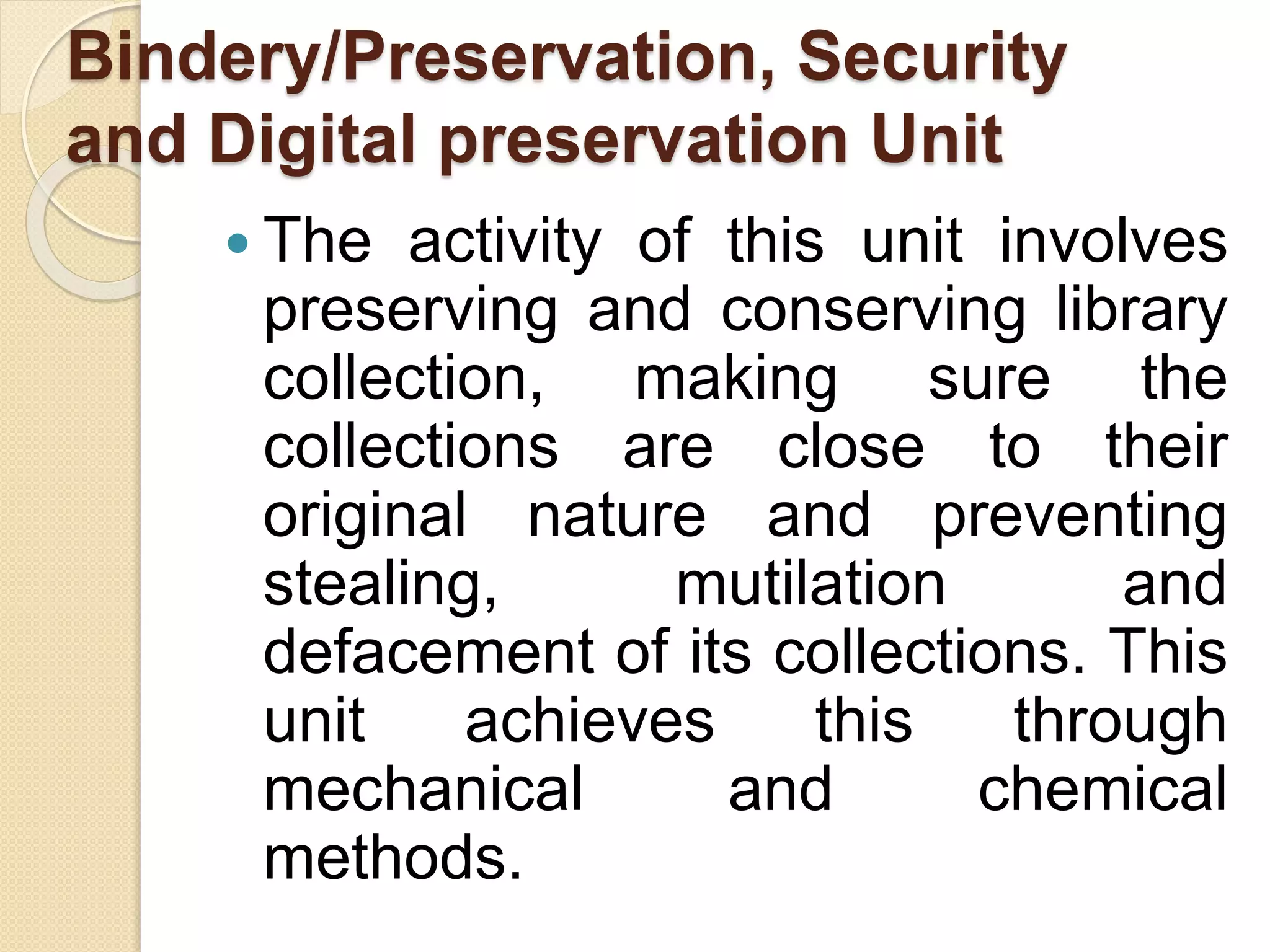 Areas of automation in library | PPTX