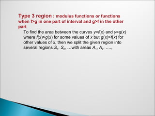 Areas of bounded regions | PPT