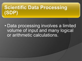 Area's of data processing | PPT
