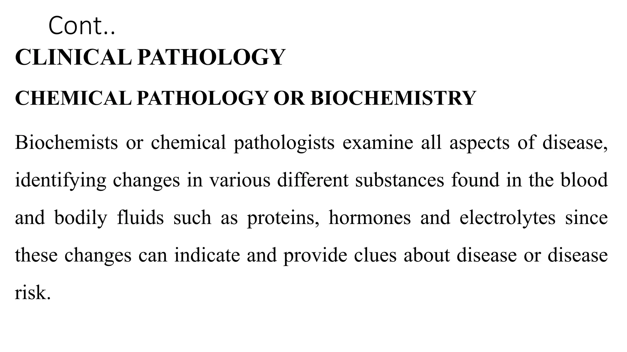AREAS OF PATHOLOGY OR TYPES OF PATHOLOGY OR.pptx