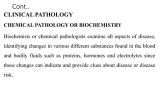 AREAS OF PATHOLOGY OR TYPES OF PATHOLOGY OR.pptx