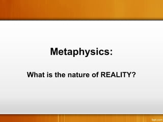 Areas of philosophy in Education | PPT