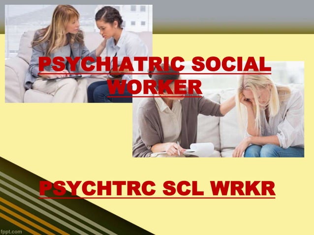 Areas of specialization and career opportunities of SW | PPTX | Mental Health | Diseases and ...