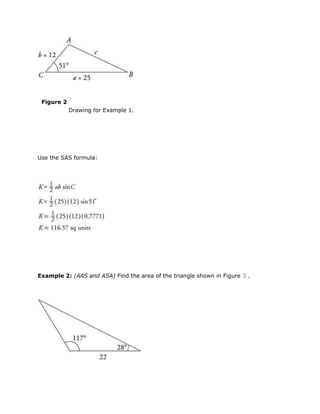 Areas of triangles | DOCX