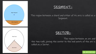 Areas related to circles ppt by jk | PDF