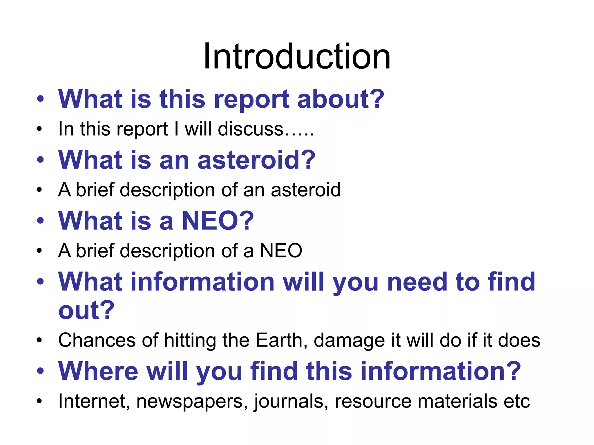Asteroids | PPT