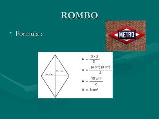 Areas y figuras planas | PPT | Physics | Science