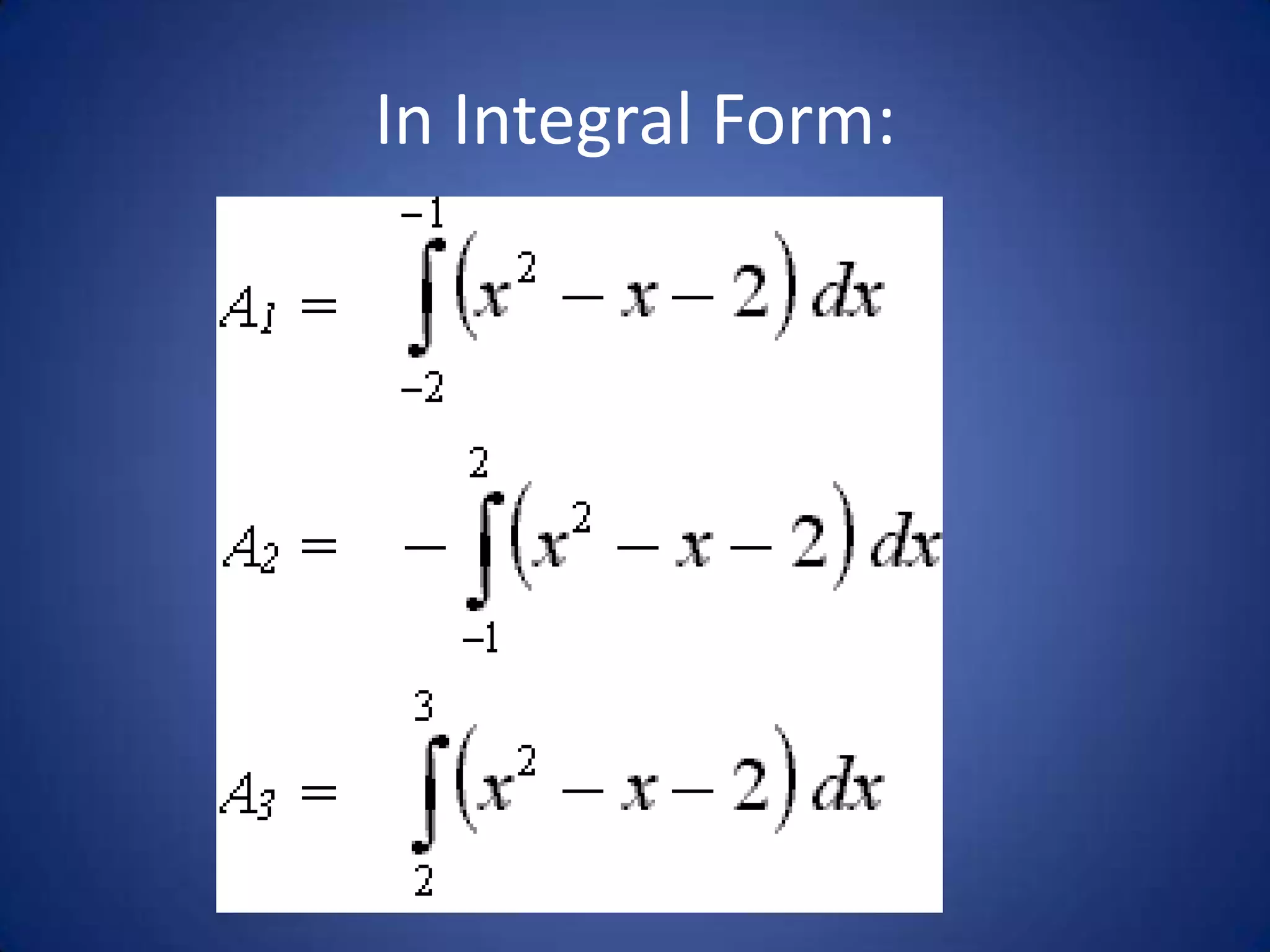 Area Under the Curve | PPTX
