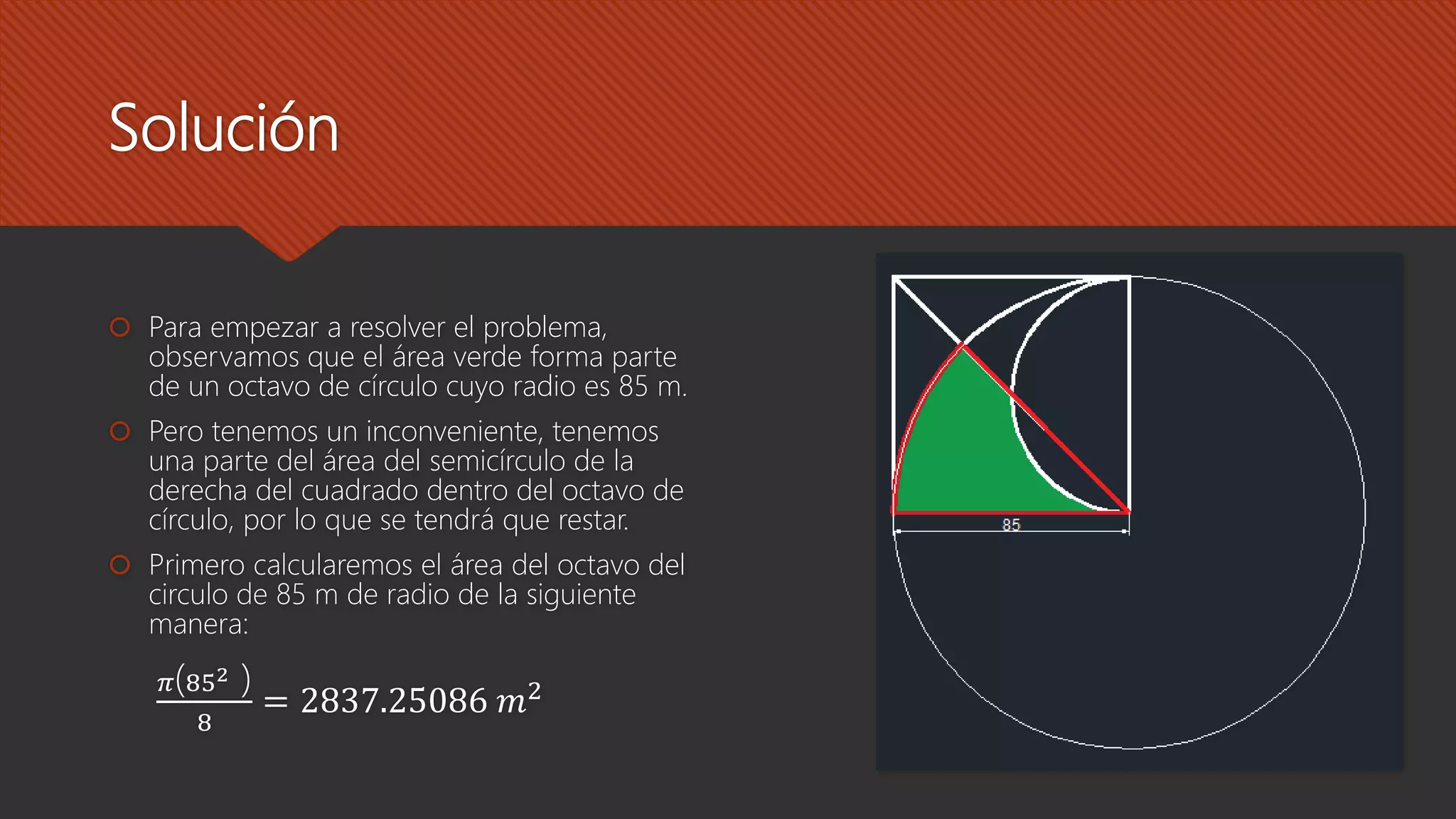 Ejemplo de cálculo de áreas - "Área verde" | PPT | Descarga Gratuita