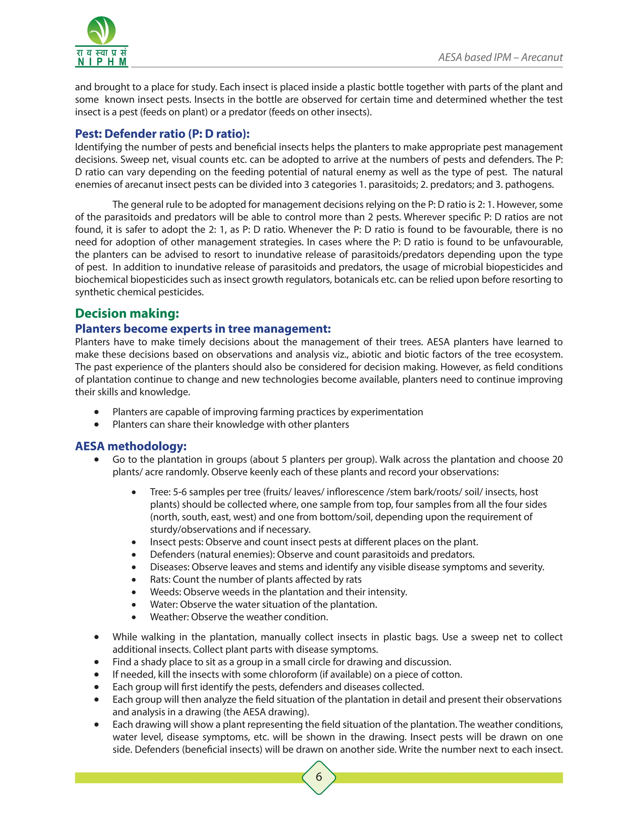 arecanut Integrated pest and disease management | PDF