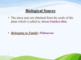 Areca nut ppt by gaurav | PPTX