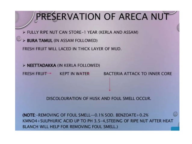 Arecanut Processing.pptx | Agriculture | Industries