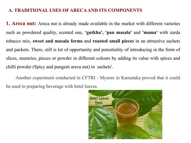 Arecanut Processing.pptx | Agriculture | Industries