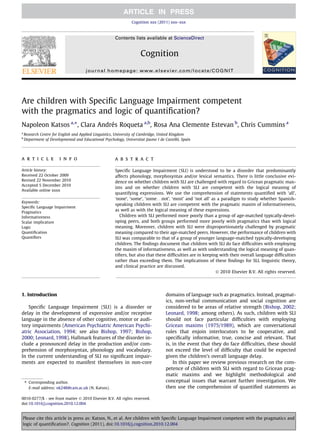 Are children with_specific_language_impairment_competent_with_the_pragmatics_and_logic_of ...