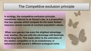 AKSHITA A R ECOLOGICAL NICHE and Gauss lawpptx | PPT