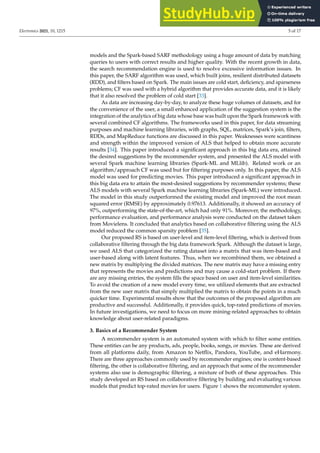 A Recommendation Engine For Predicting Movie Ratings Using A Big Data ...