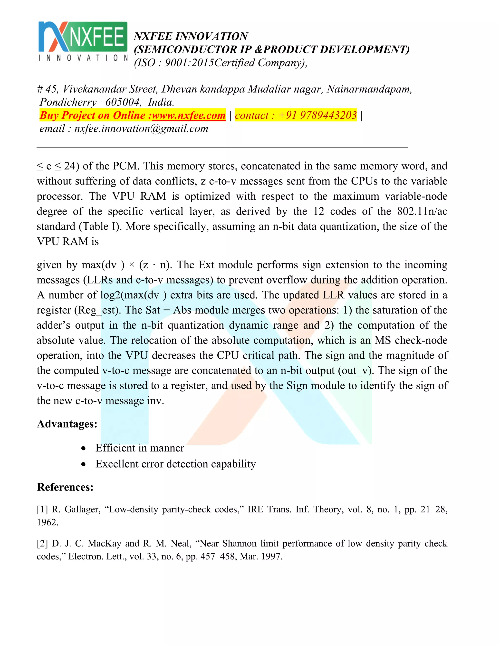 A Reconfigurable Ldpc Decoder Optimized Applications Pdf