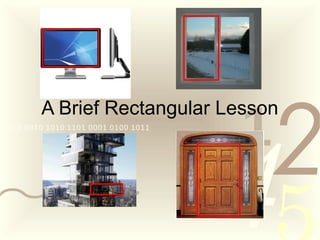 A Rectangular Lesson | PPT
