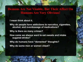 Are demons real powerpoint presentation | ODP | Spirituality | Religion ...