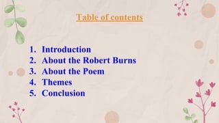 A Red, Red Rose | PDF