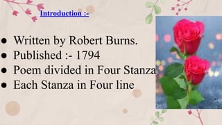 A Red, Red Rose | PDF