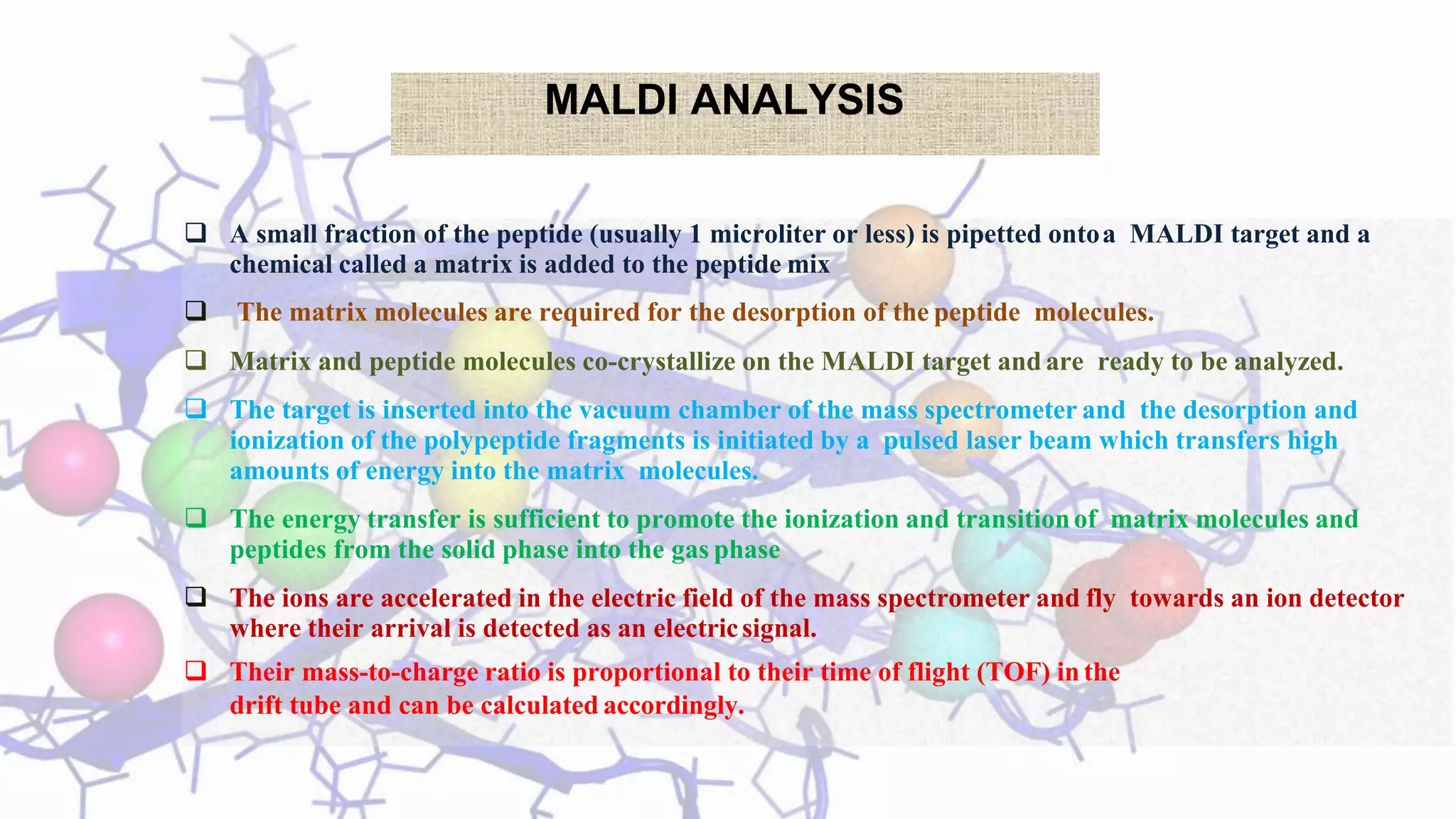 Peptide Mass Fingerprinting | PPTX