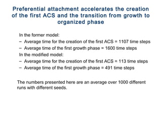 Areejit Samal Preferential Attachment in Catalytic Model | PPT