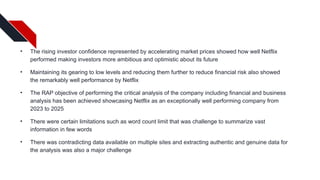 Comprehensive Business and Financial Analysis of Netflix Inc (2023-2025 ...