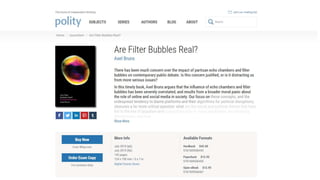 Are Filter Bubbles Real? | PPTX