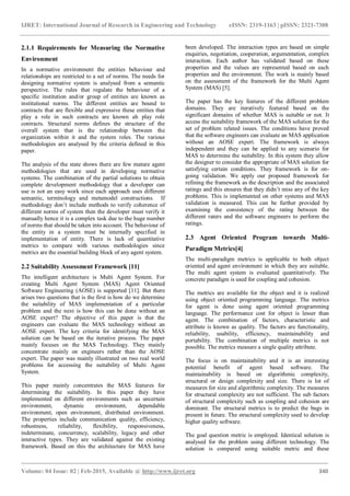 A refined metric suite for a multi agent system | PDF | Computer Software and Applications ...